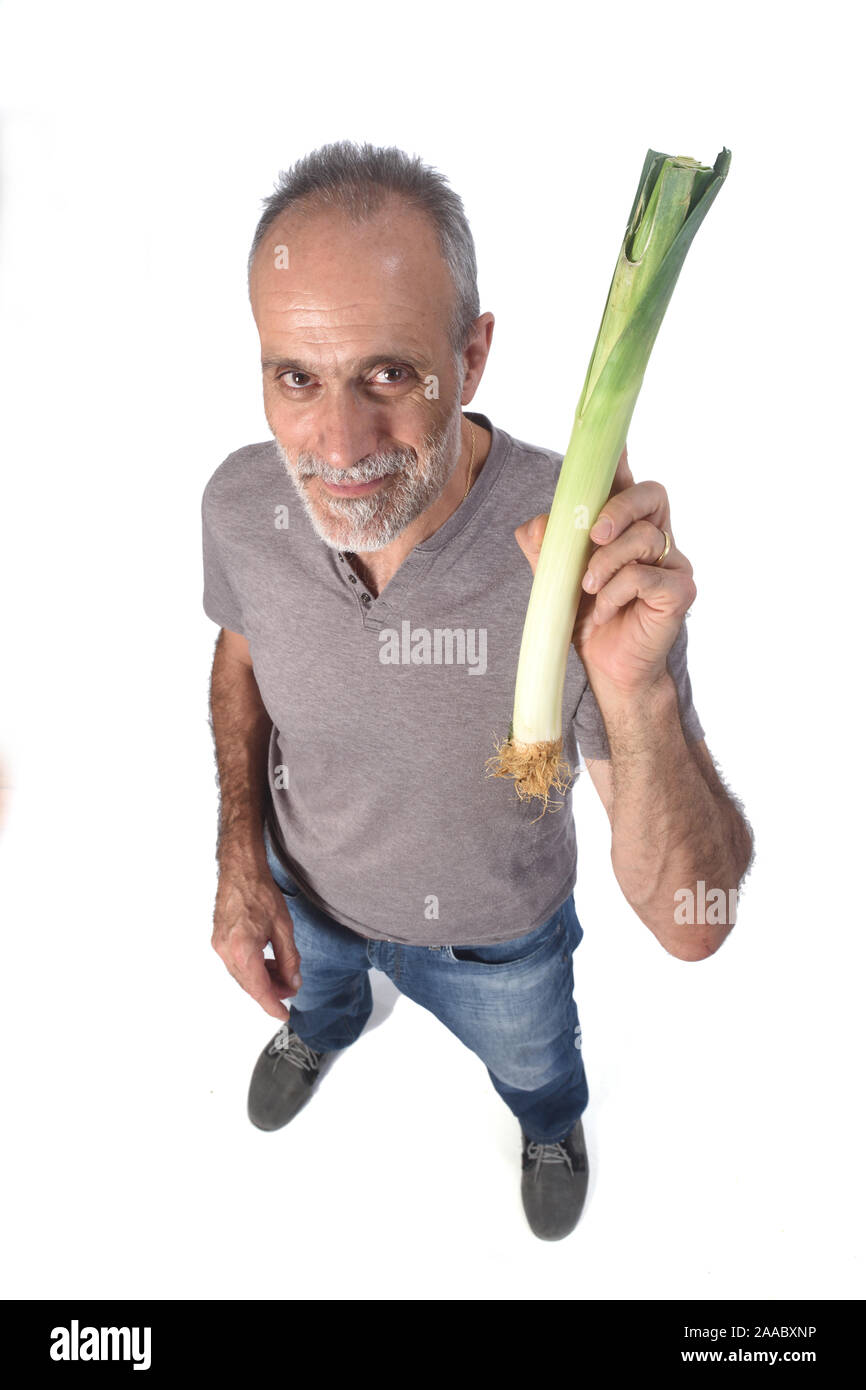 Portrait male seen Cut Out Stock Images & Pictures - Alamy