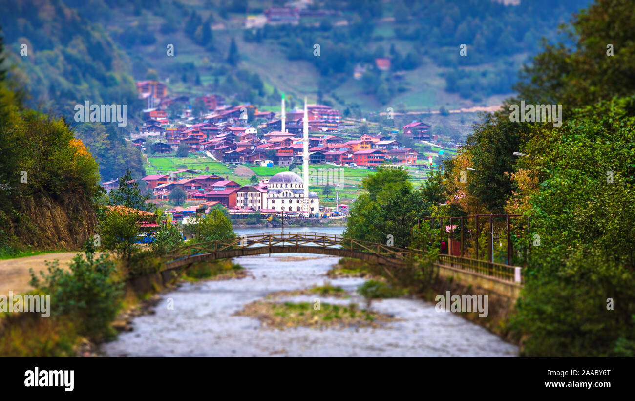 One of the most beautiful tourist places in Trabzon,Turkey. Uzungol - a ...