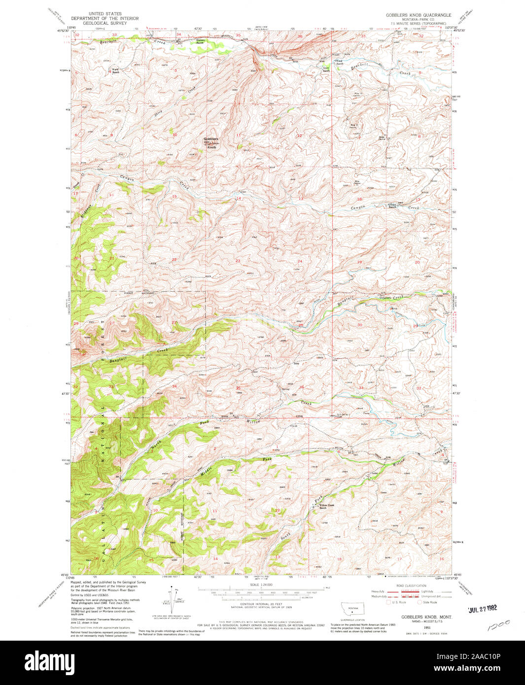 Gobbler's knob hi-res stock photography and images - Alamy