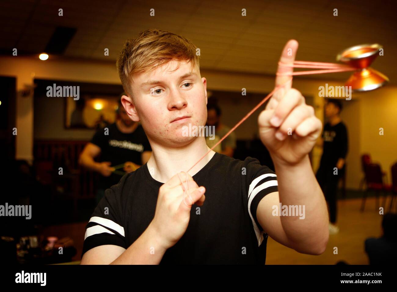 Marcus Osborne, 16, from Tamworth, the defending UK champion, and ...