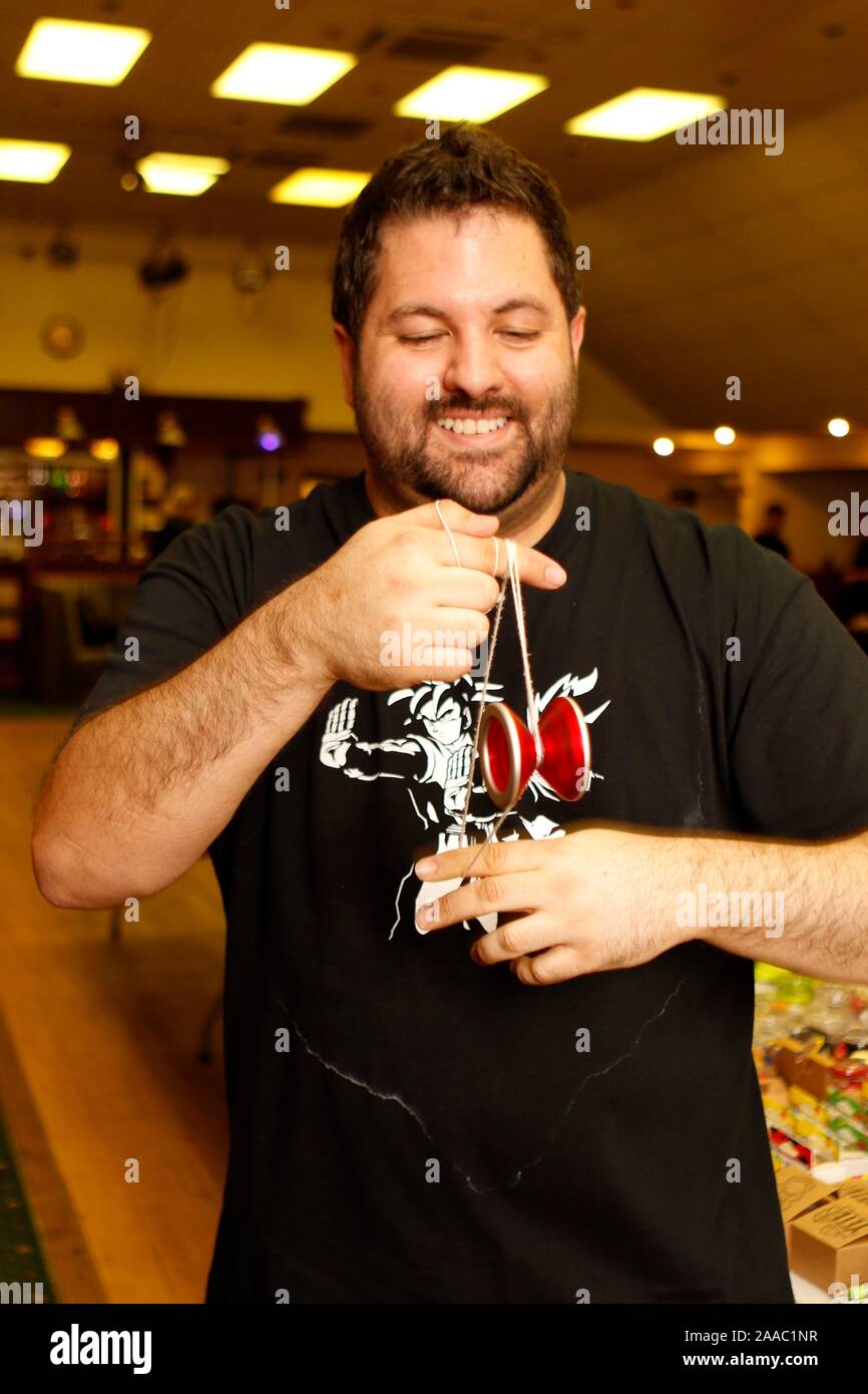 Luke Roberts, from Abbeymead, the organiser of the UK National Yo-Yo ...