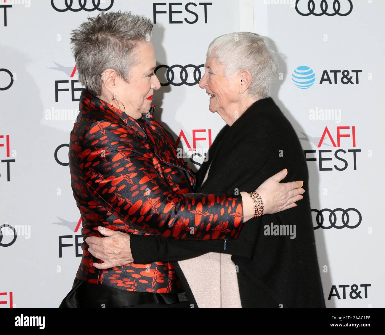 Los Angeles, CA. 20th Nov, 2019. Kathy Bates, Barbara Jewell, Bobi ...