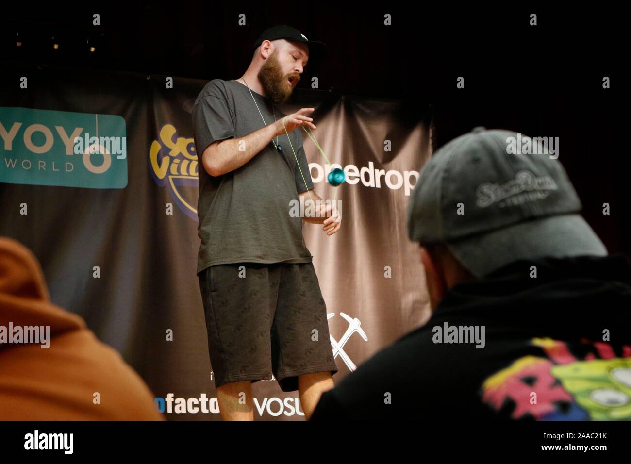 Josh Vickers, from Birmingham, competing to earn the title of UK ...