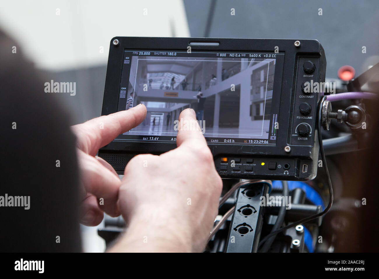 Movie spot camera hi-res stock photography and images - Alamy