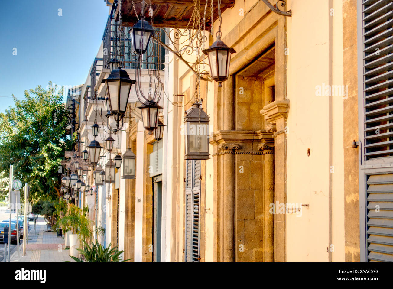 South Nicosia landmarks, Cyprus Stock Photo - Alamy