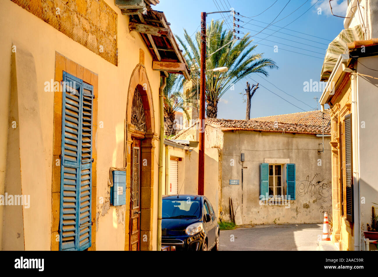 South Nicosia landmarks, Cyprus Stock Photo - Alamy