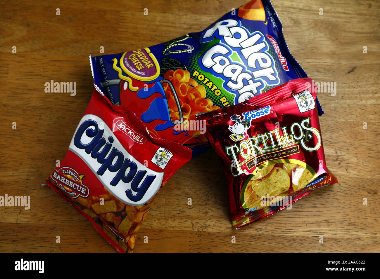 ANTIPOLO CITY, PHILIPPINES – NOVEMBER 20, 2019: Popular snack food ...