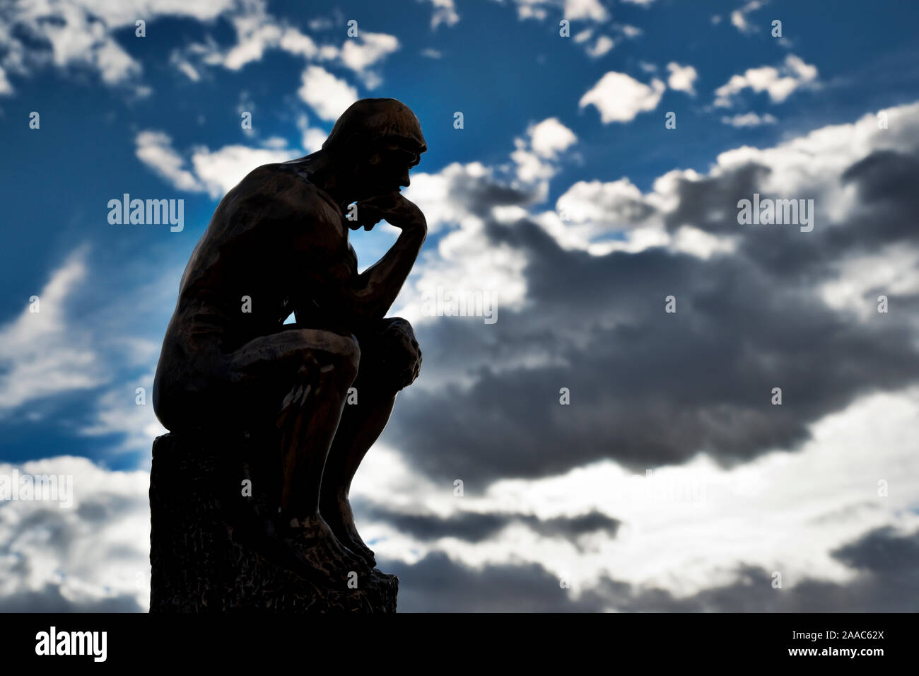 The Thinker Silhouette