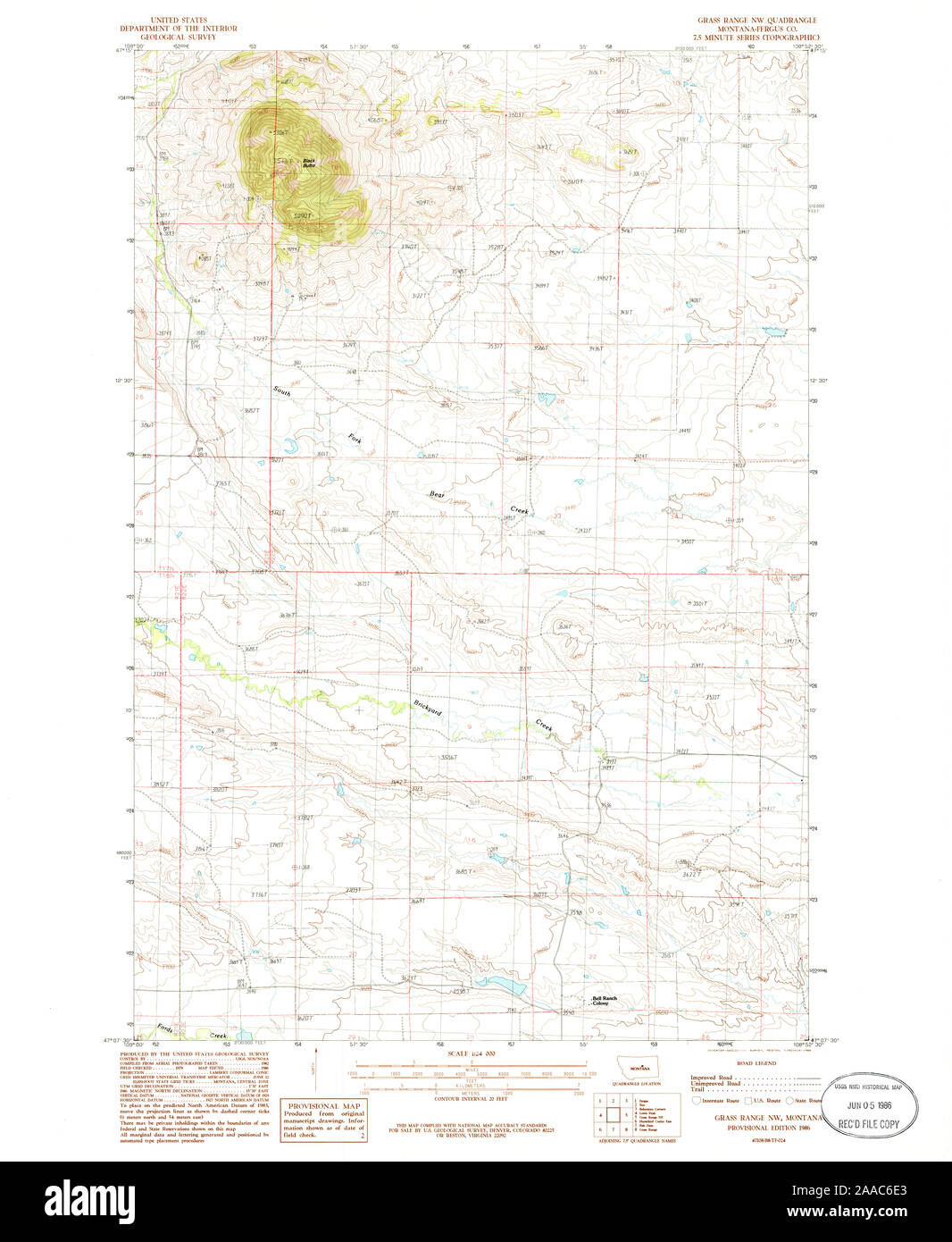 Map of grass range Cut Out Stock Images & Pictures - Alamy