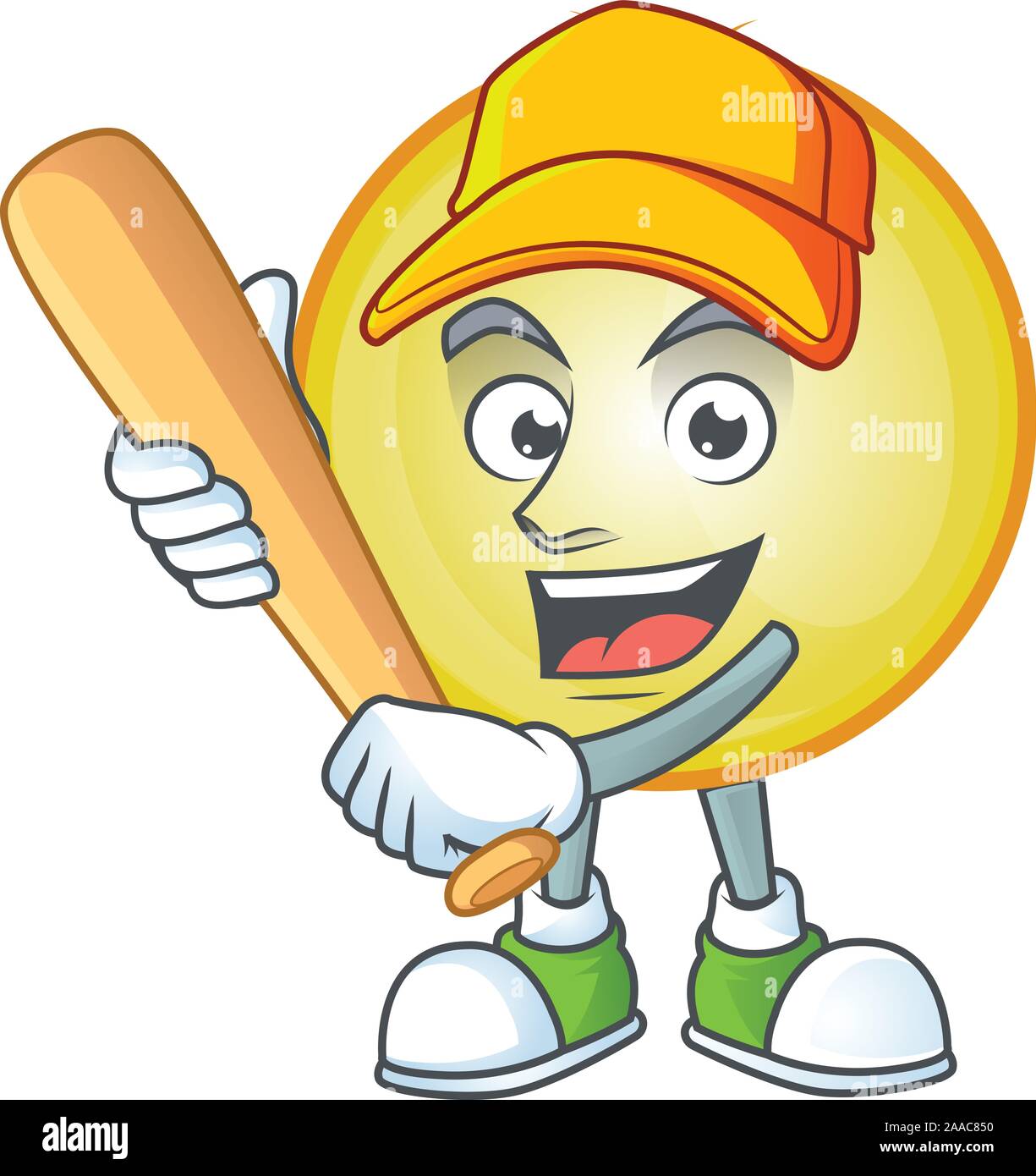 Golden baseball hat Stock Vector Images - Alamy