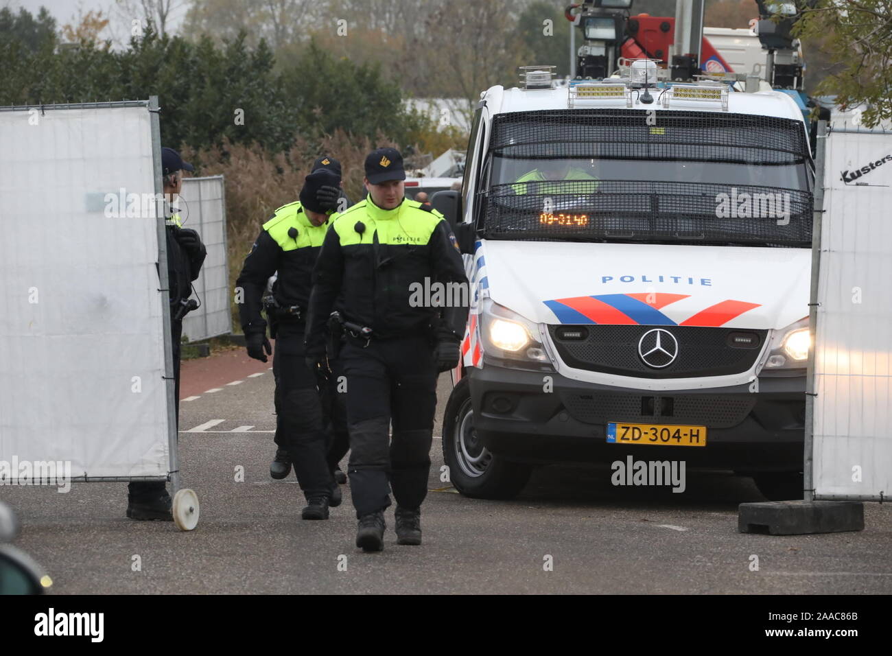 LITH, Netherlands. 21st Nov, 2019. dutchnews, Major police raid in ...