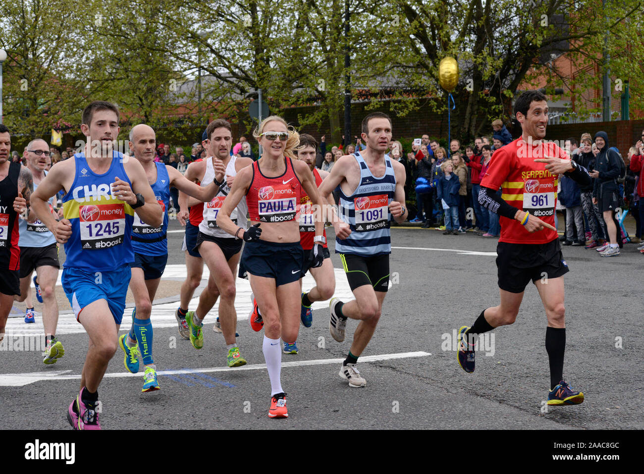 Paula Ratcliffe's Last Marathon Stock Photo - Alamy