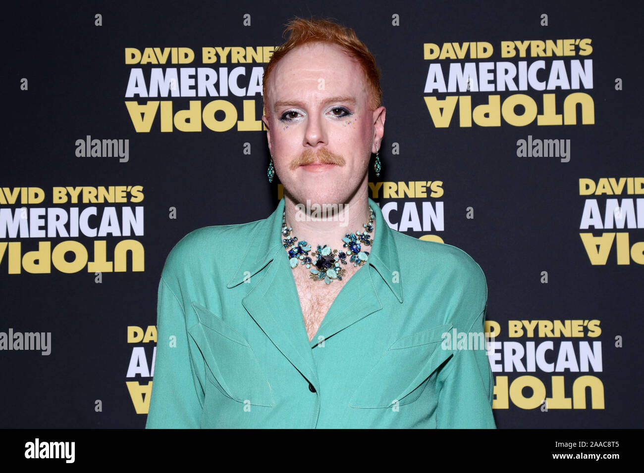 Opening night cast party for David Byrne's American Utopia held at ...