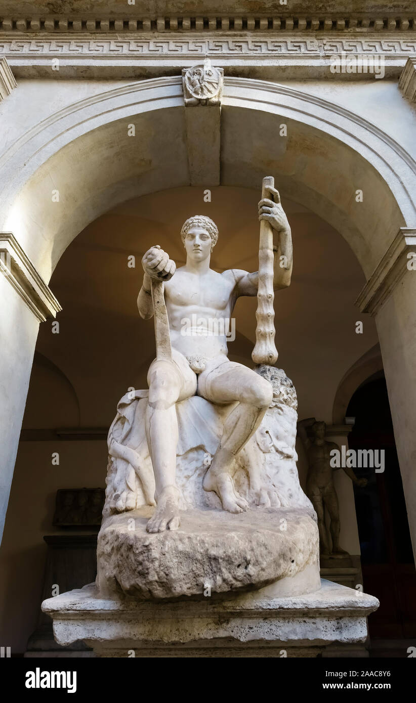 Statue Heracles High Resolution Stock Photography and Images - Alamy