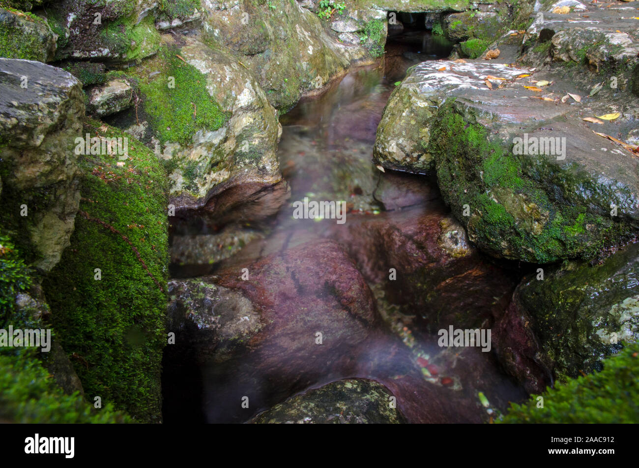 The holy spring of Athanasius of Athos Stock Photo - Alamy