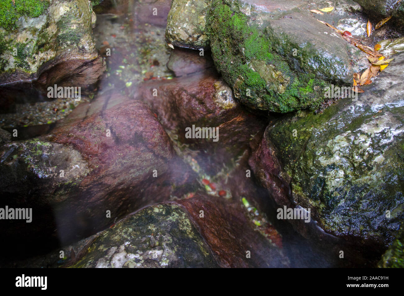 The holy spring of Athanasius of Athos Stock Photo - Alamy