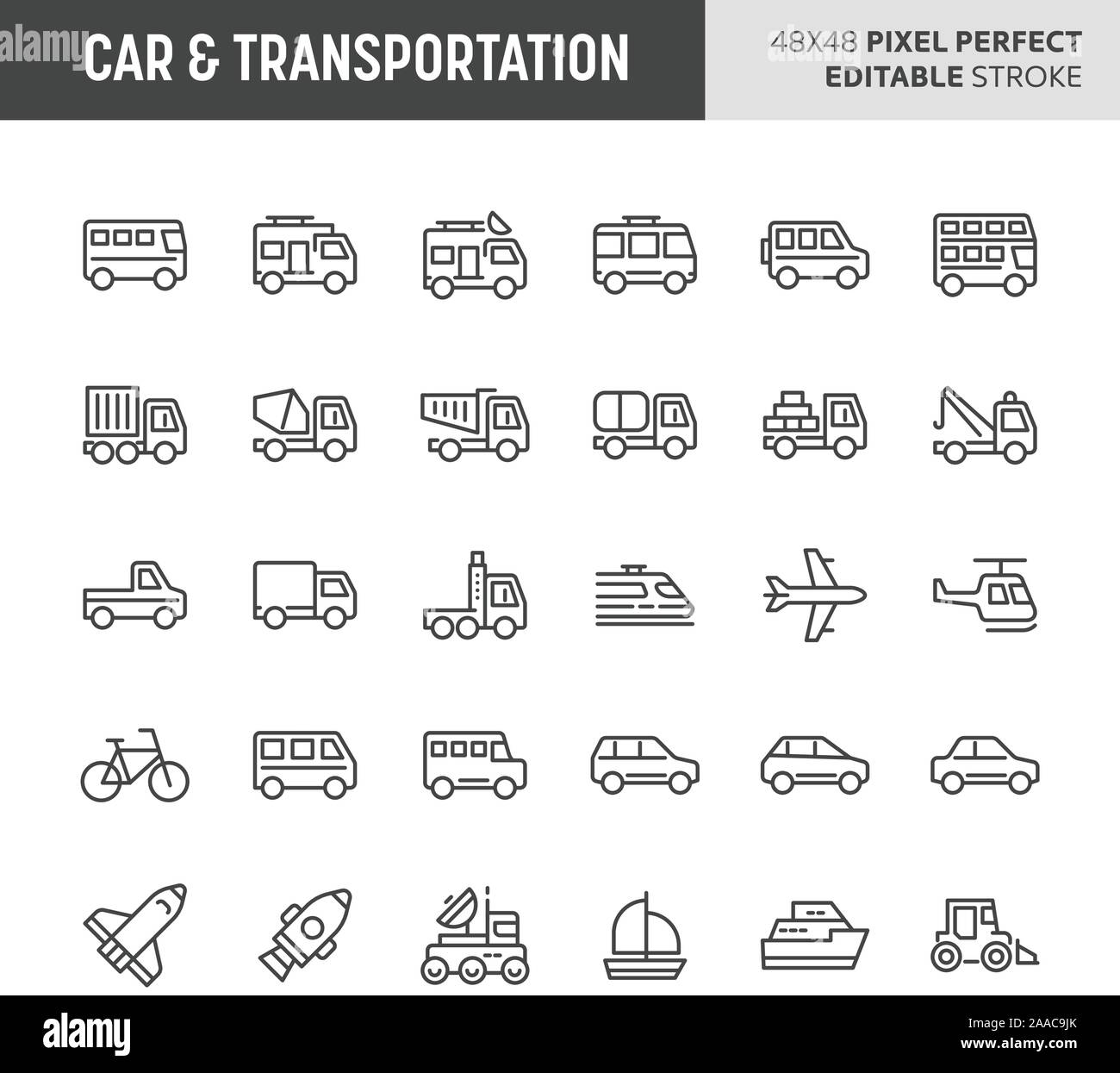 Light aircraft tractor Cut Out Stock Images & Pictures - Alamy