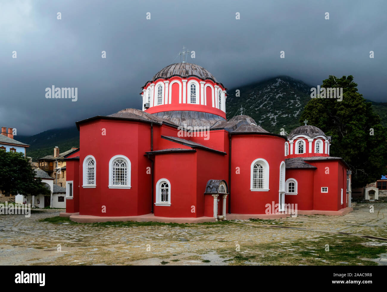 Lavra athos greece hi-res stock photography and images - Alamy