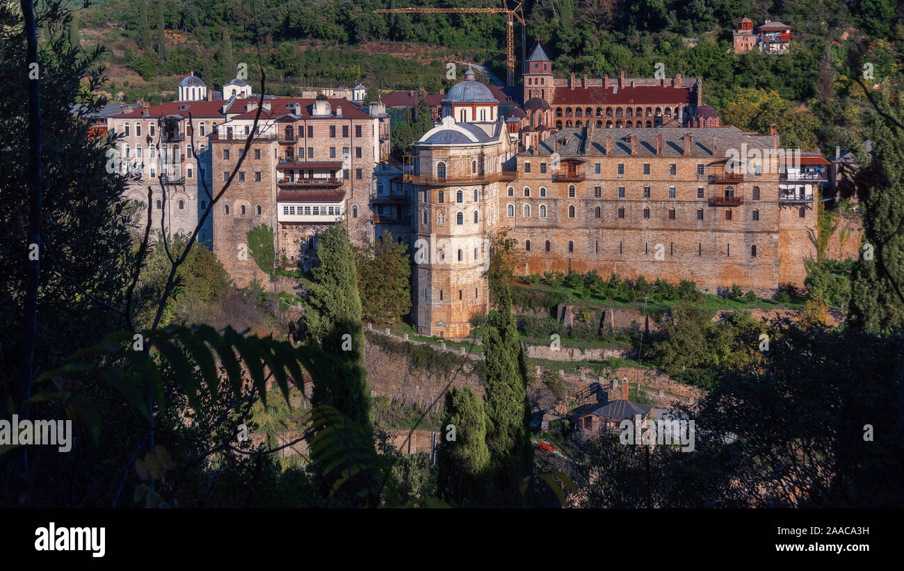 The Holy Mountain Athos in Greece has been listed as a World Heritage ...