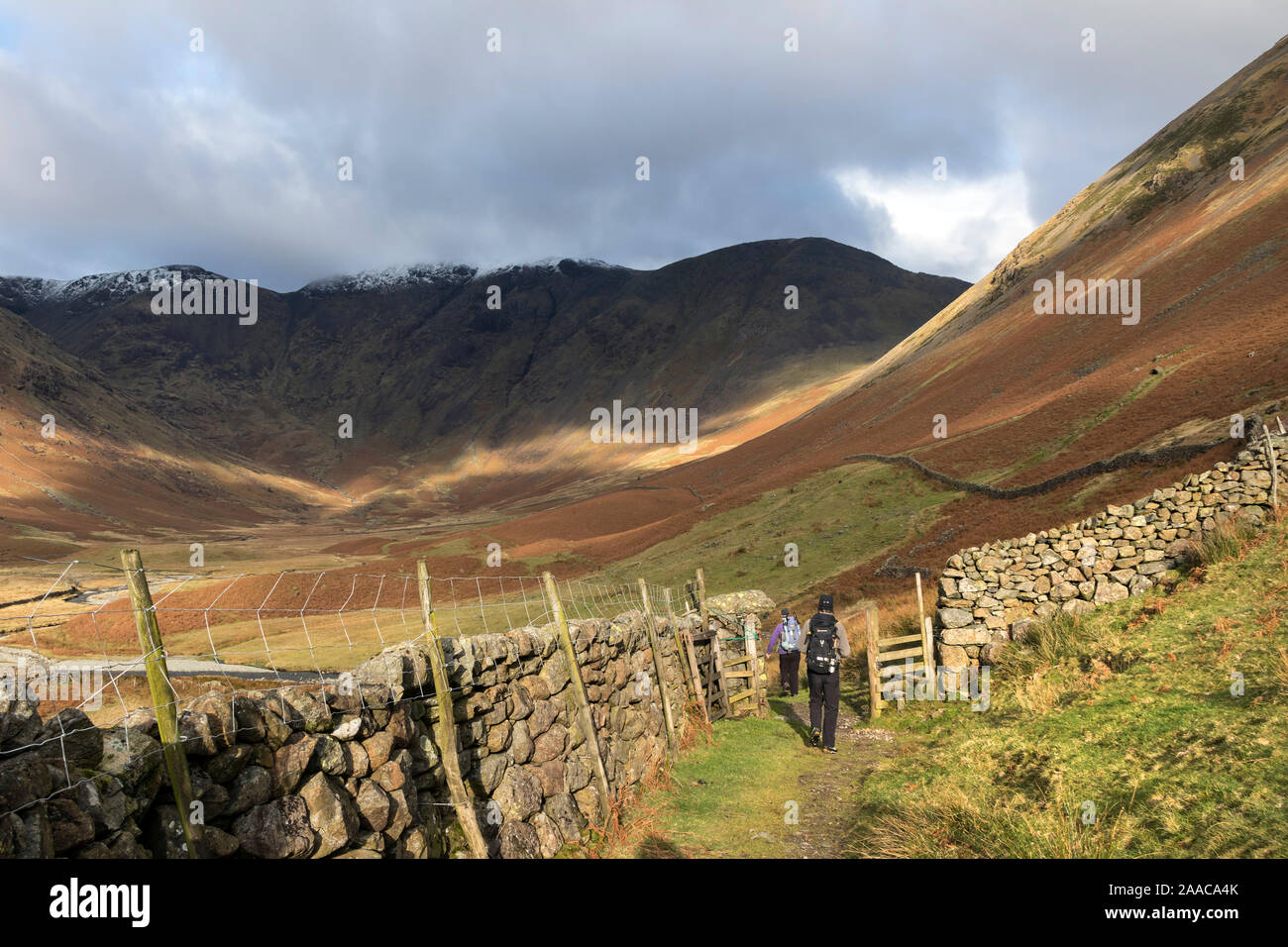 Mosedale beck walkers hi-res stock photography and images - Alamy