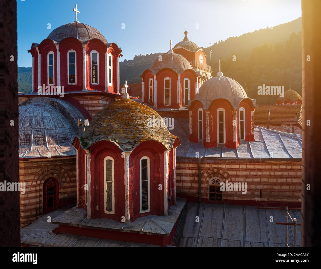 The Holy Mountain Athos in Greek (Hagion Oros) has been listed as a ...