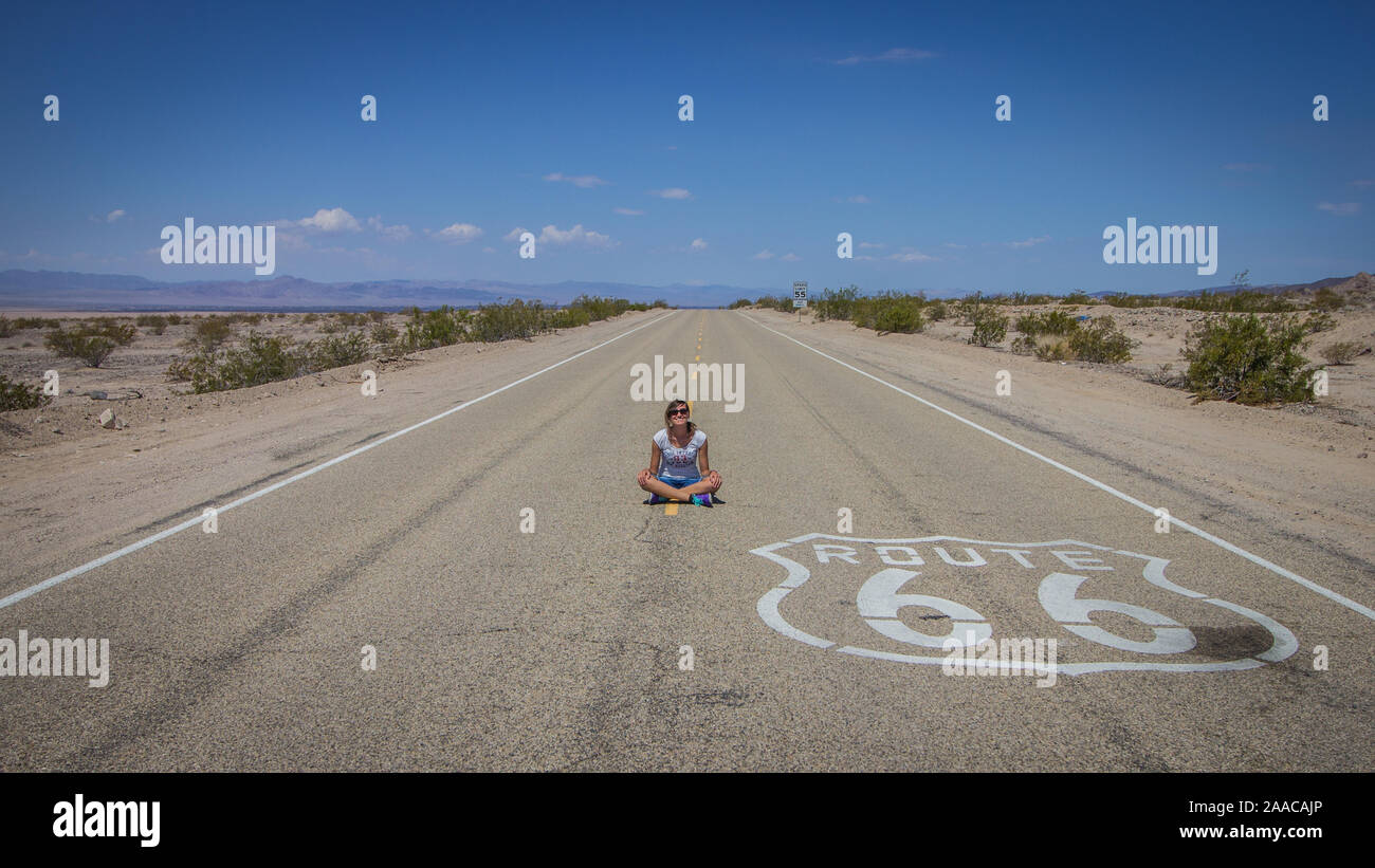 Route 66, Seligman Stock Photo - Alamy