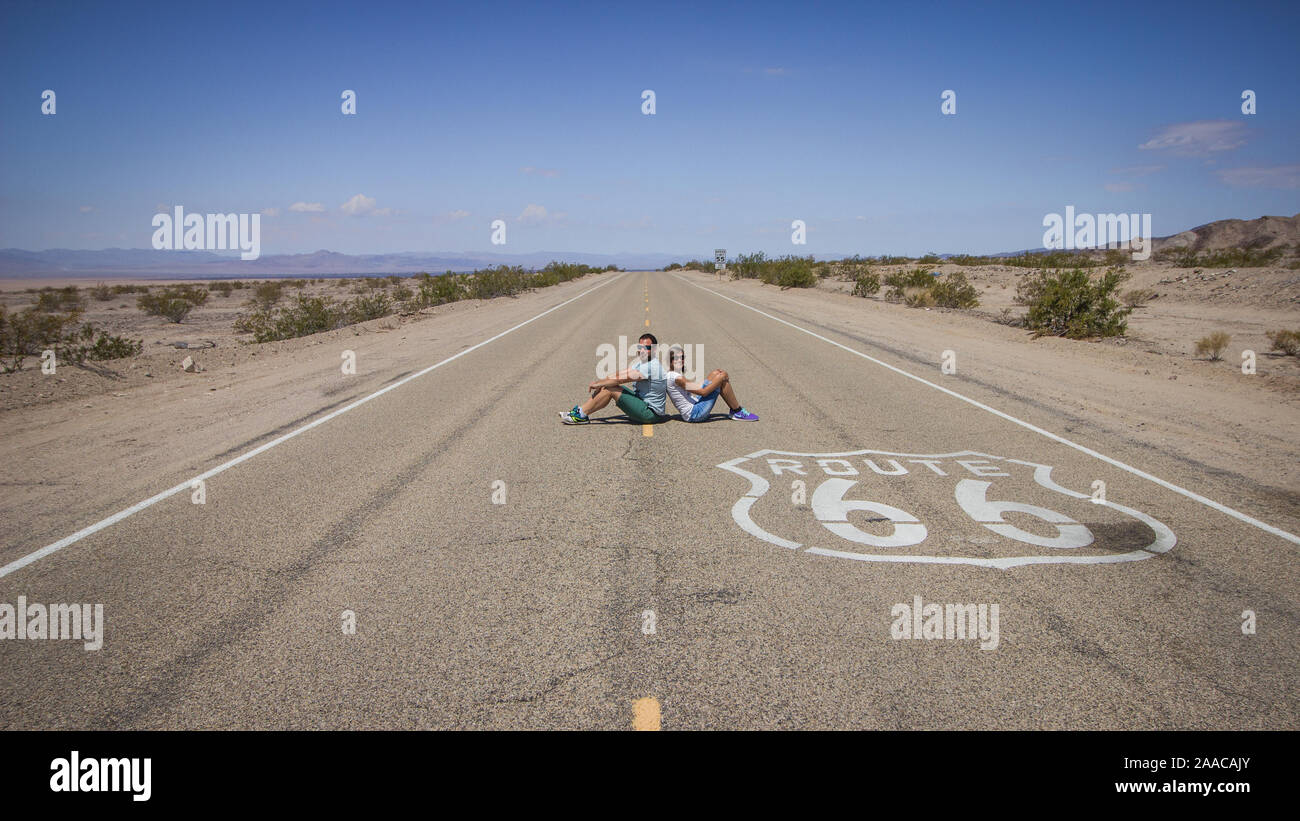 Route 66, Seligman Stock Photo - Alamy