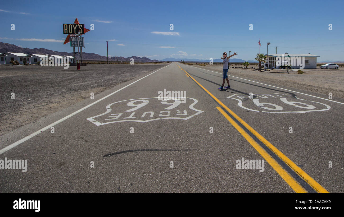 Route 66, Seligman Stock Photo - Alamy