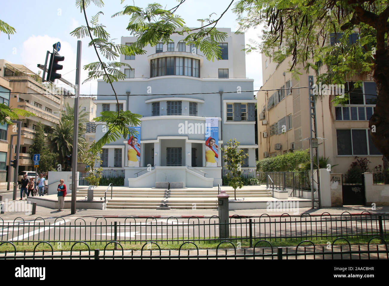 Tel Aviv, Israel. 15th May, 2018. There's a building on Rothschild ...