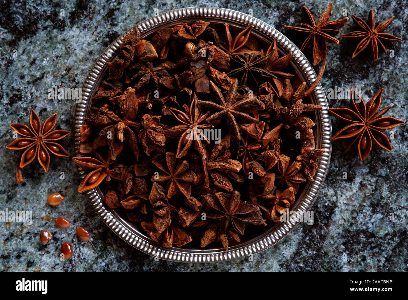Star anise (Illicium verum), India, Asia Stock Photo - Alamy