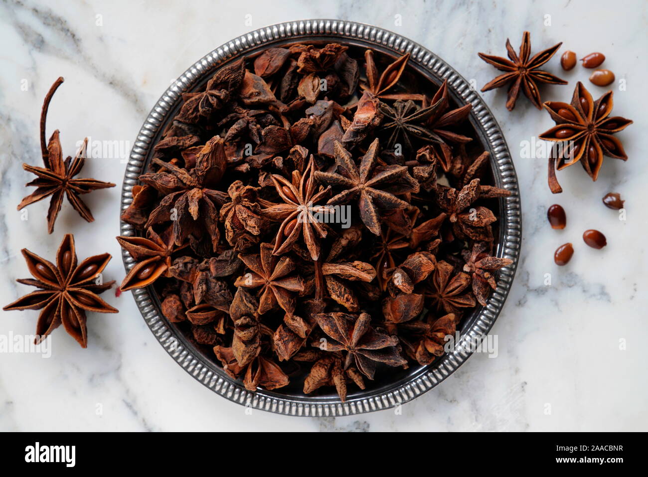 Star anise (Illicium verum), India, Asia Stock Photo - Alamy