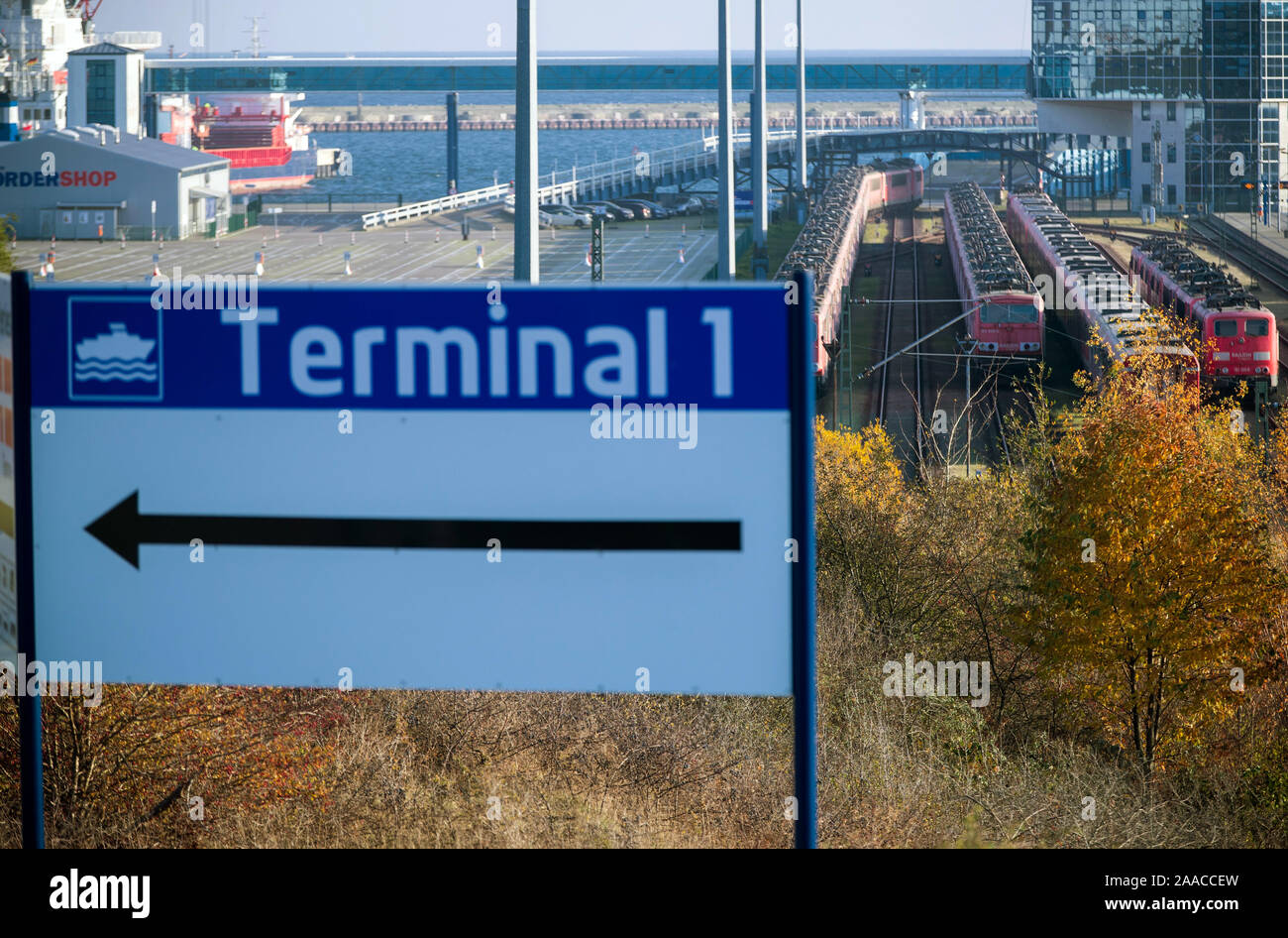 Baltic rail terminal hi-res stock photography and images - Alamy