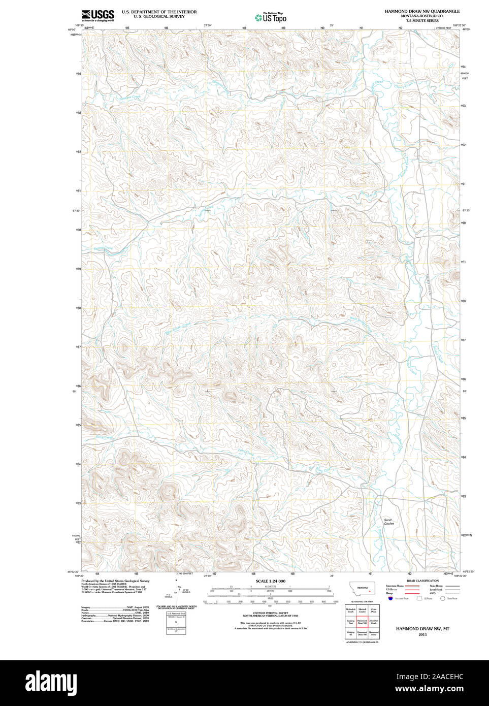 Map of hammond montana hi-res stock photography and images - Alamy