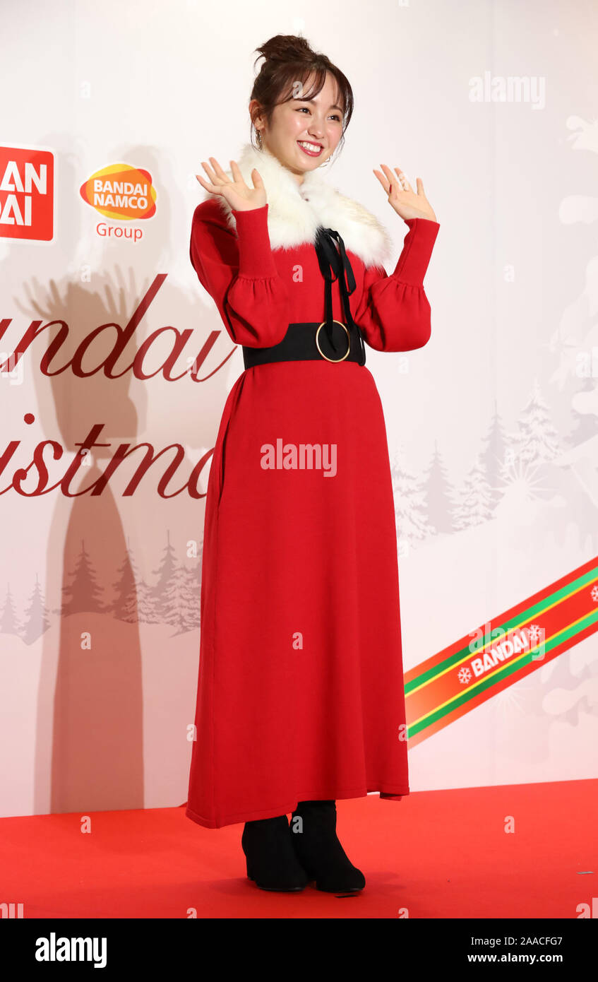 Tokyo, Japan. 21st Nov, 2019. Japanese model and actress Yui Imaizumi attends an event of Japan ...