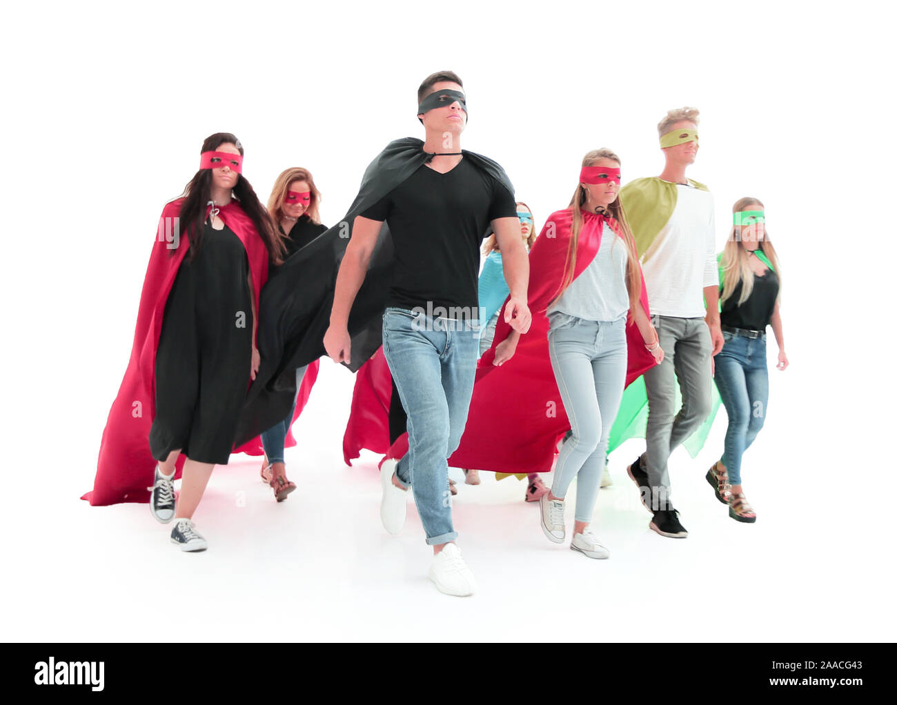 Team of superheroes hi-res stock photography and images - Alamy