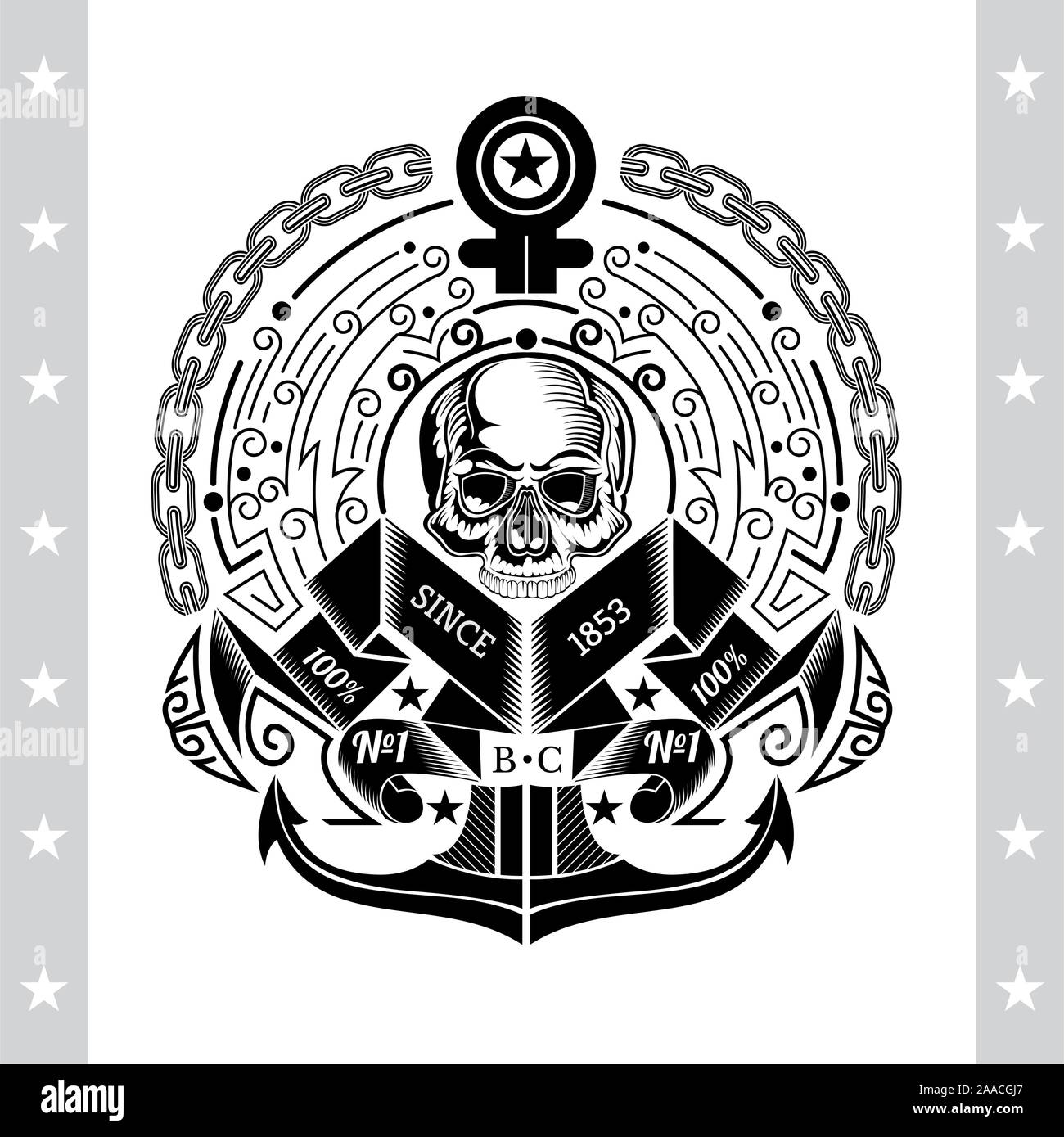 Marine Skull Designs