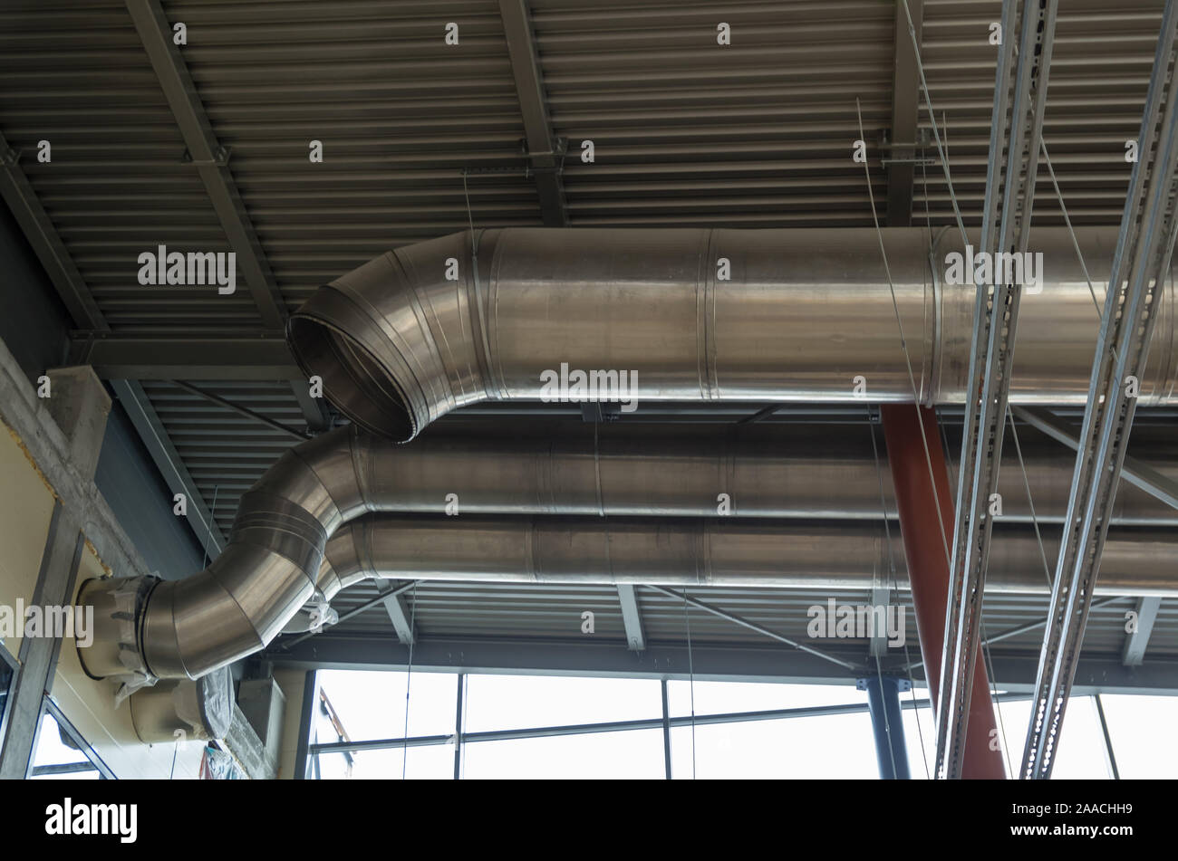 Ventilation under construction hi-res stock photography and images - Alamy