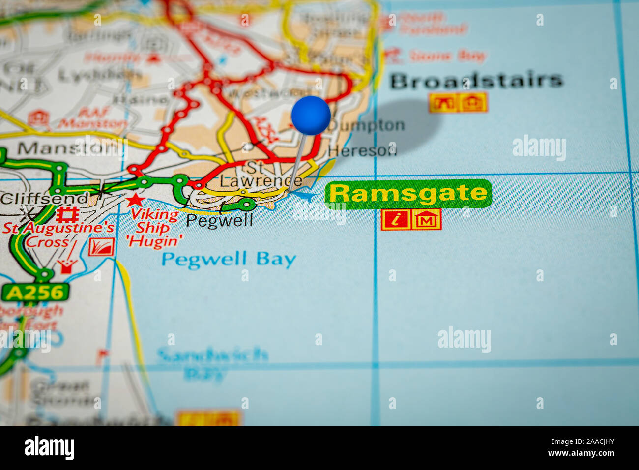 Map of ramsgate hi-res stock photography and images - Alamy