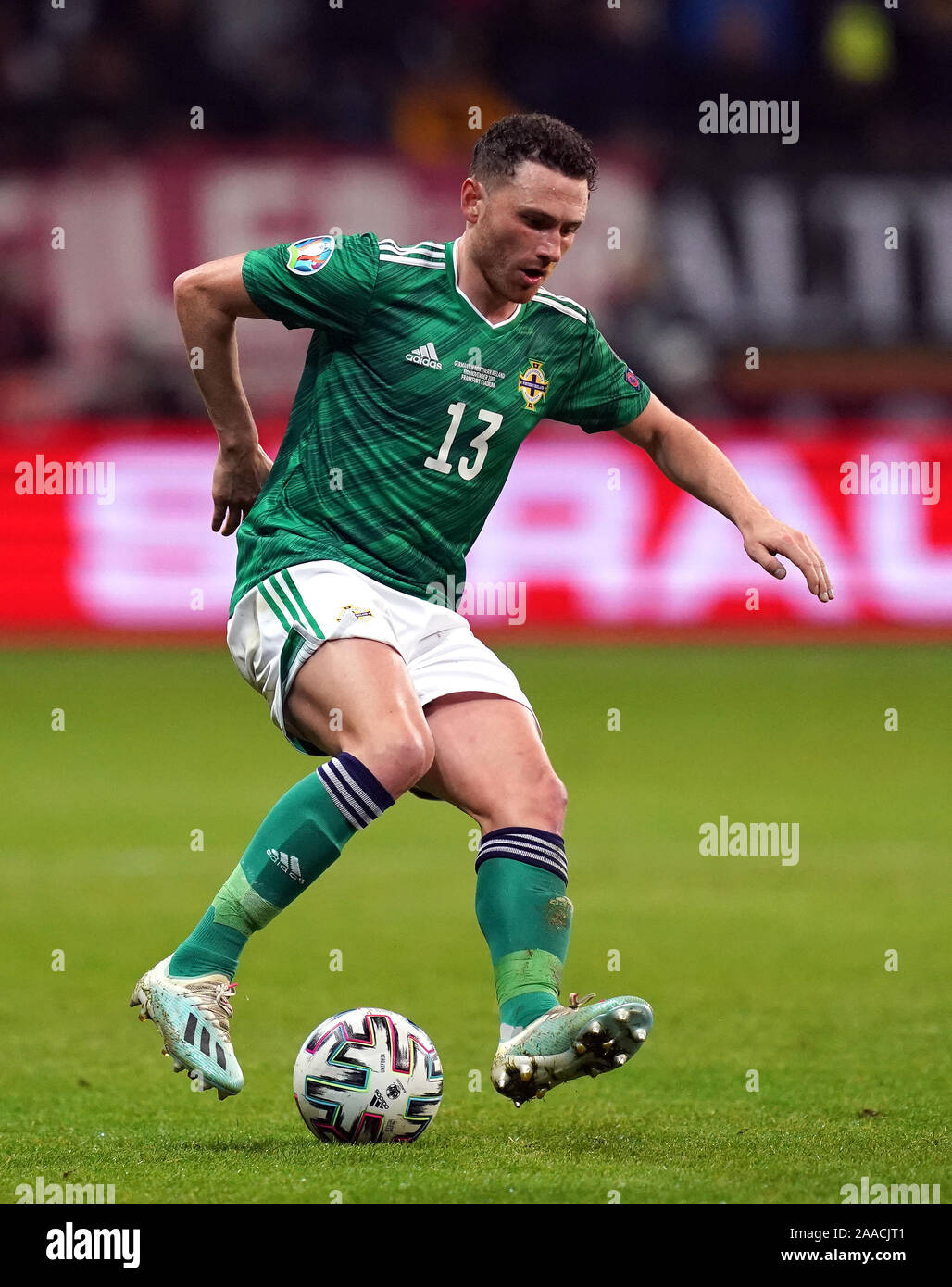 Northern Ireland's Corry Evans Stock Photo - Alamy