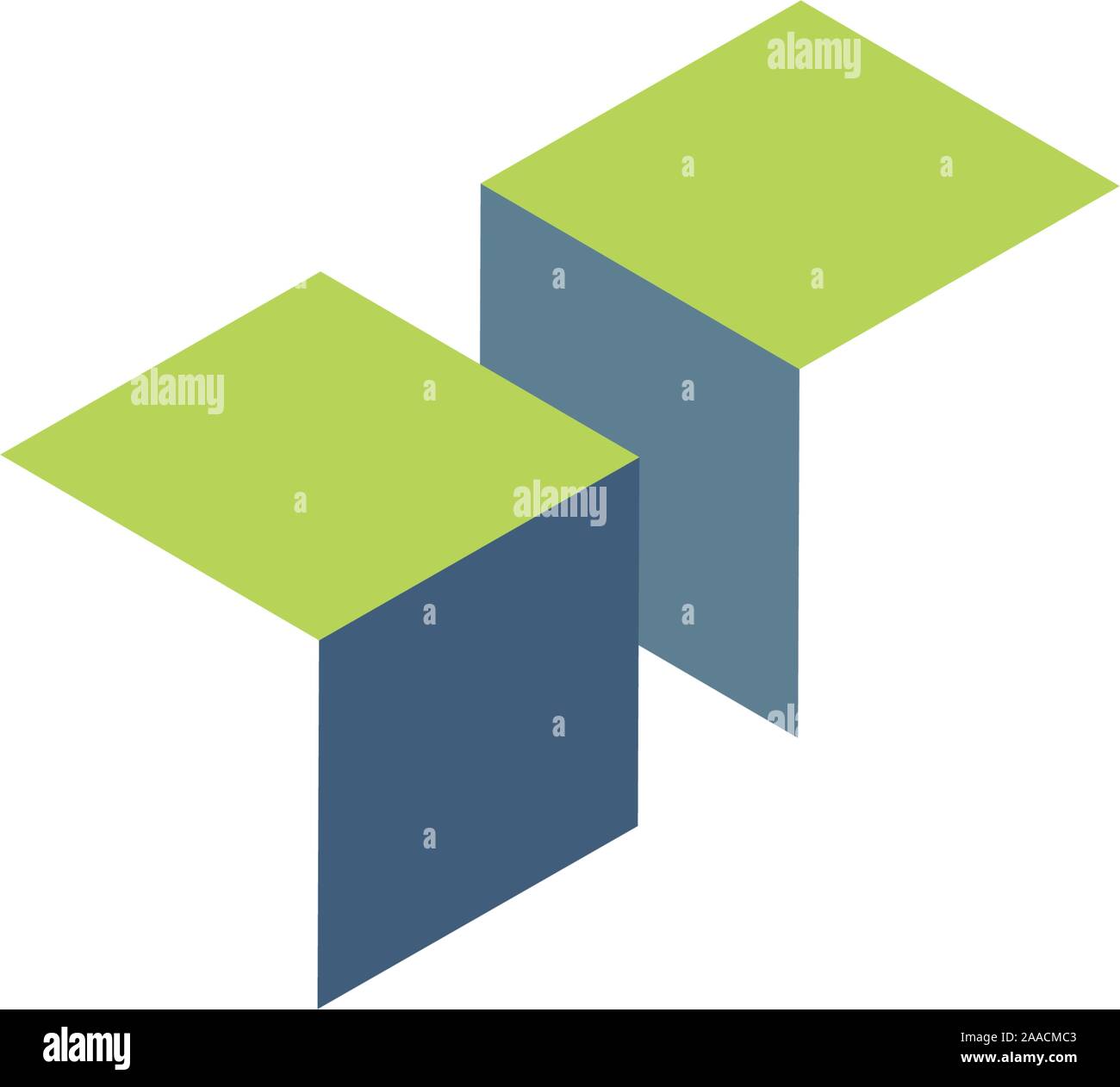 Isometric abstract geometric logo for your company. Stock Vector ...