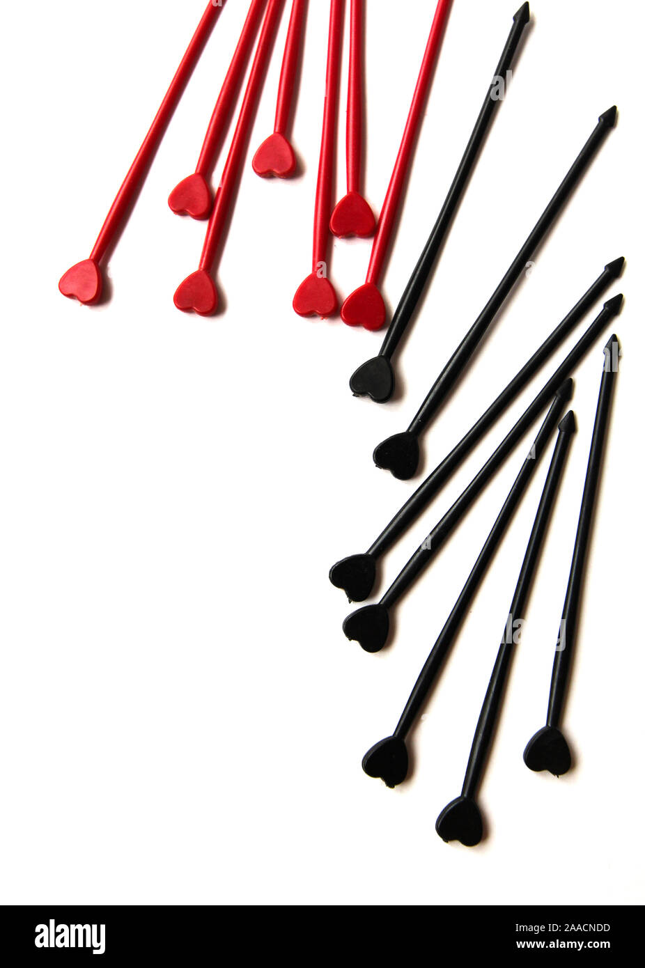 Black cocktail stick Cut Out Stock Images & Pictures - Alamy