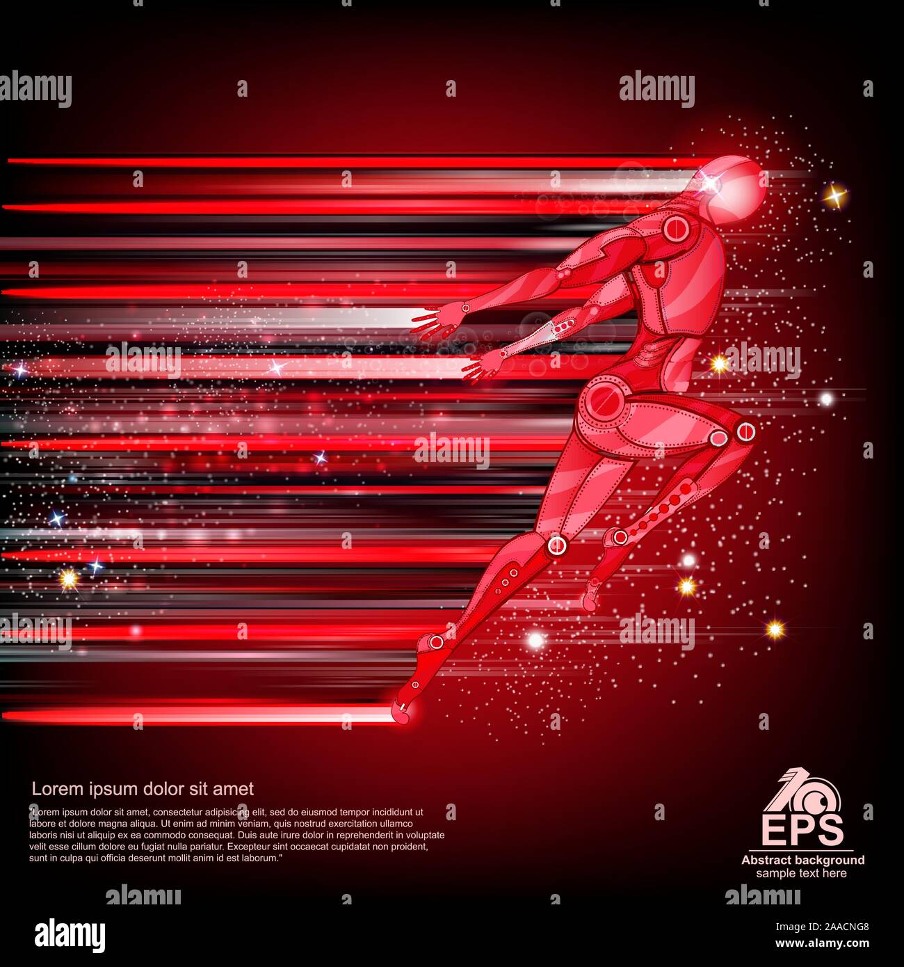 Speed blur running track Stock Vector Images - Alamy