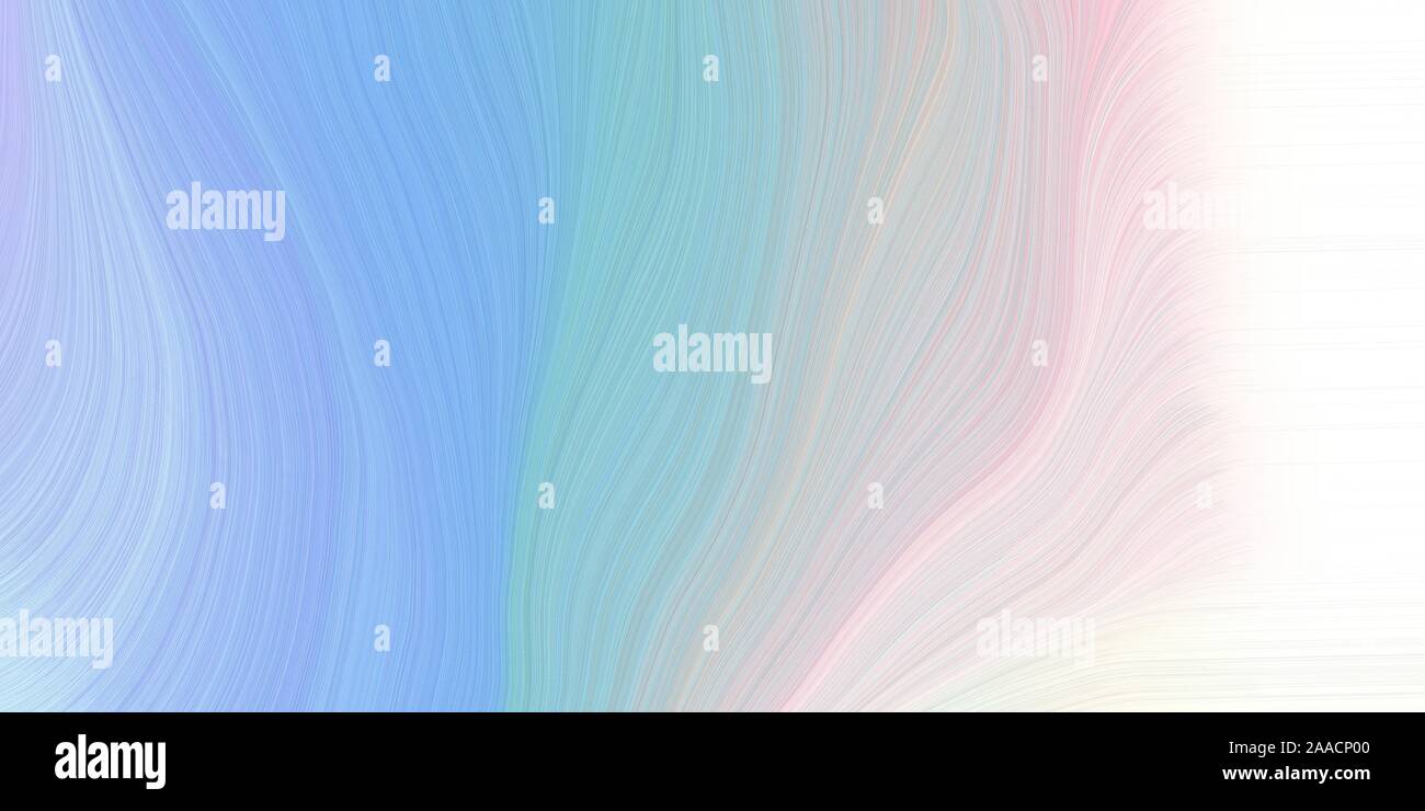 modern soft swirl waves background illustration with sky blue, misty ...