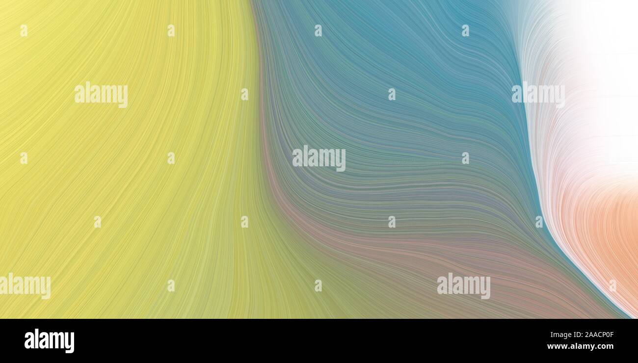 curvy background design with dark khaki, cadet blue and light gray ...