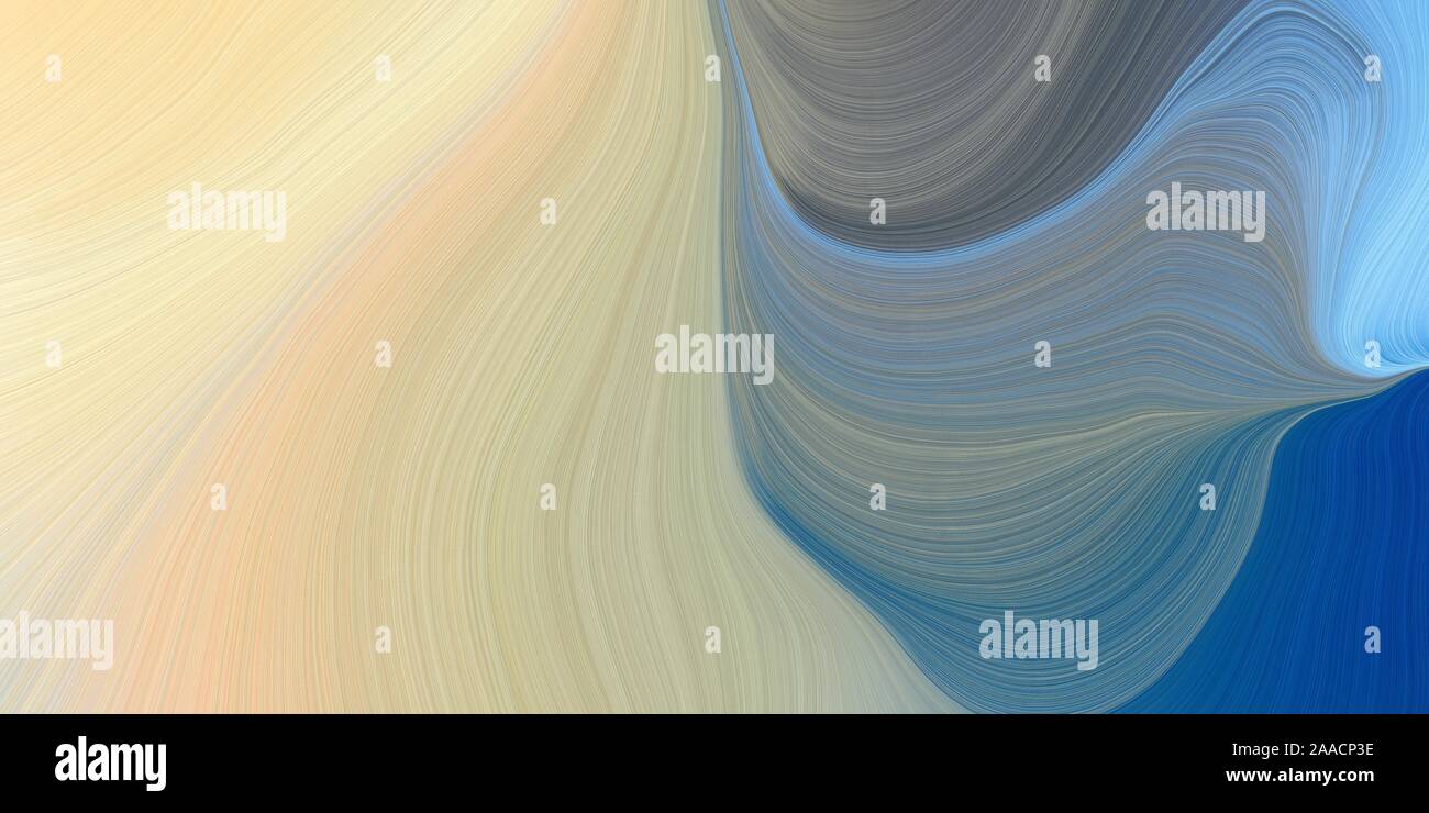 modern soft curvy waves background design with pastel gray, teal blue ...