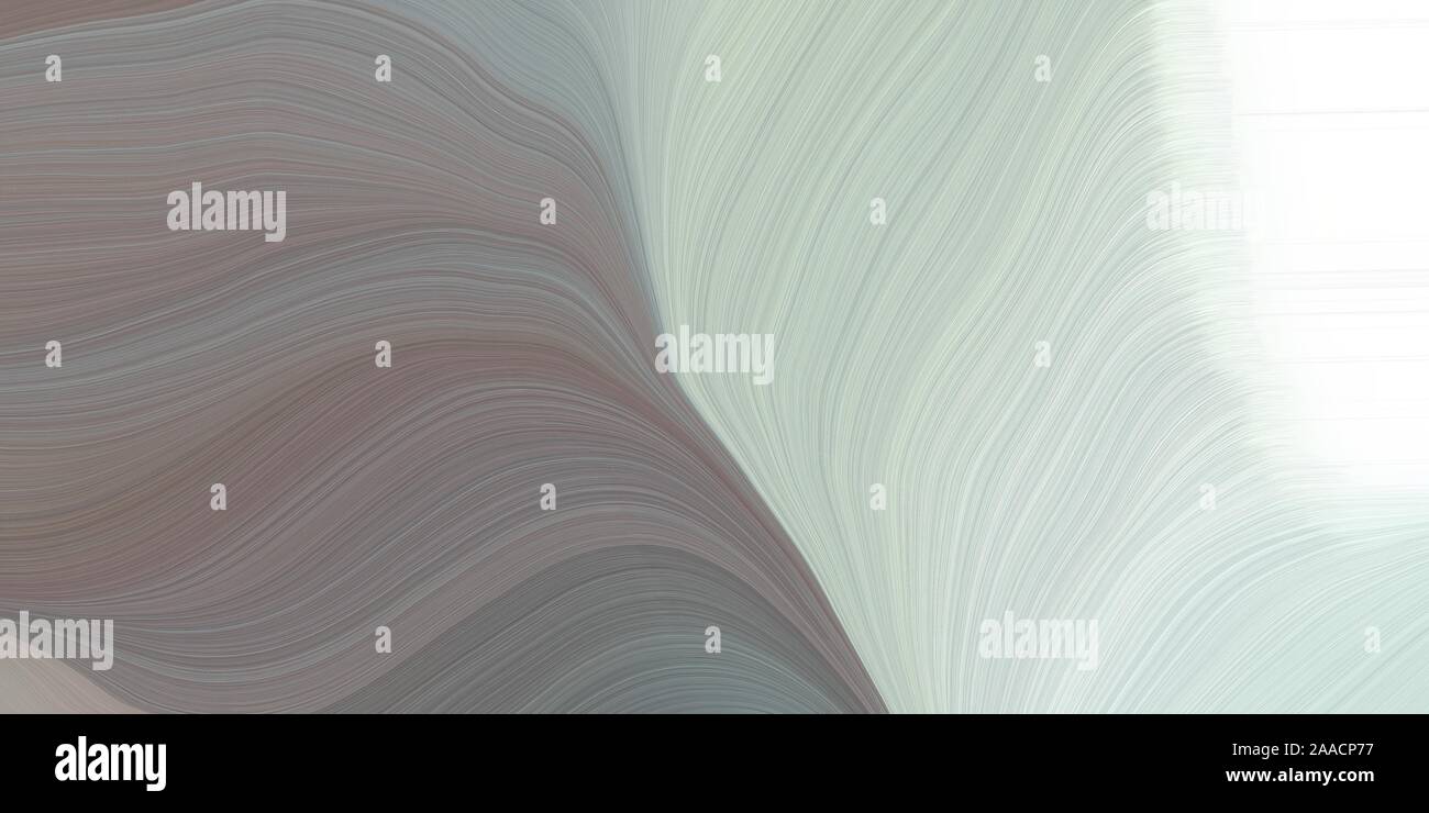modern soft swirl waves background design with light gray, gray gray ...