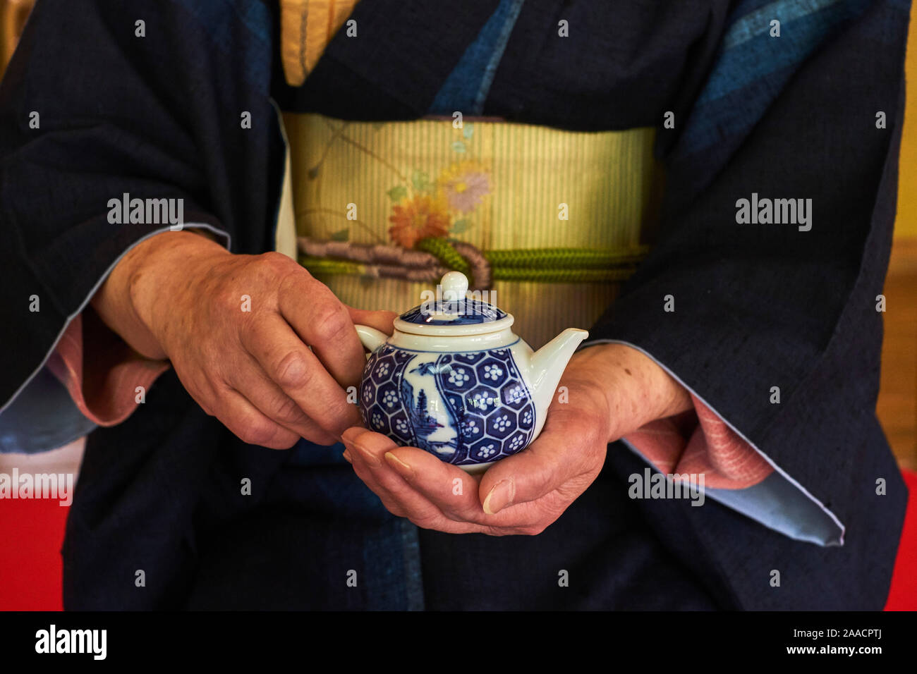 Japan, Honshu island, Kansai region, Kyoto, tea ceremony Stock Photo ...