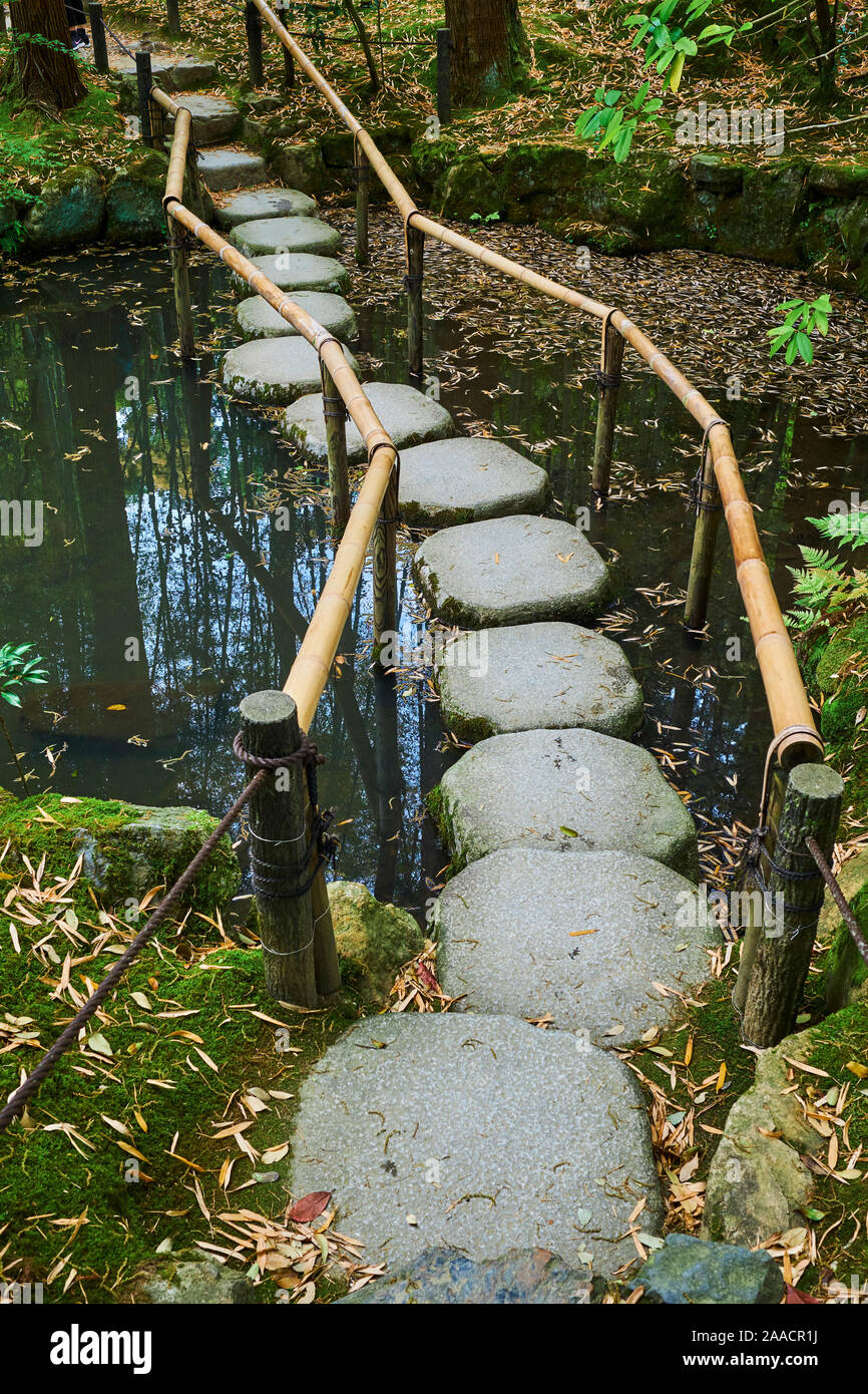 Japan, Honshu island, Kansai region, Kyoto, Tenju-an temple Stock Photo ...