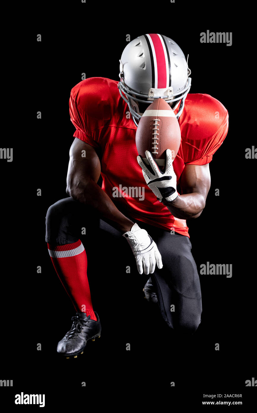American football player Stock Photo - Alamy