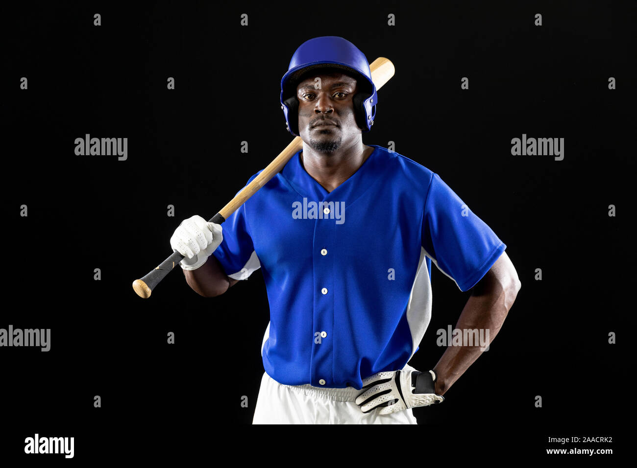 Blue baseball jersey hi-res stock photography and images - Alamy